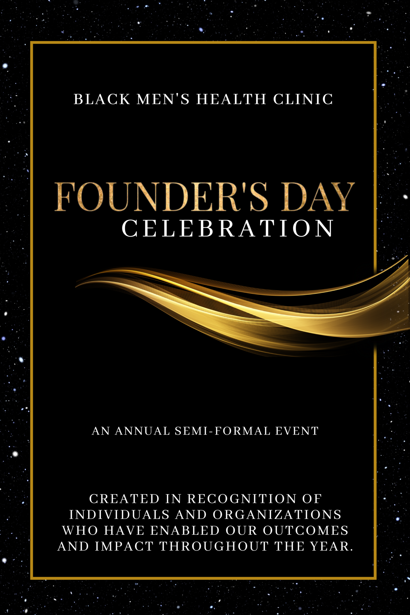 Founders Day Celebration 2024 - Black Men's Health Clinic